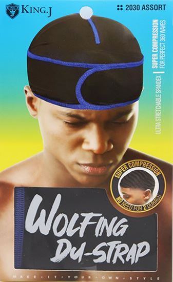 Durag Mens Durags For Men Silky King J Wolfing Du-Strap #2030 No ...