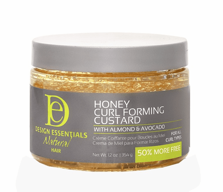 Design Essentials Natural Honey Curl Forming Custard with Almond & Avo ...